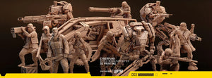 Unit 9 Cyberpunk Minis - Get it right here from Laserforge Miniatures