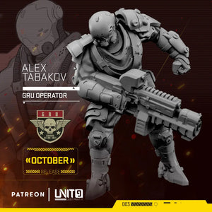 Alex - GRU - Available at Laserforge Miniatures