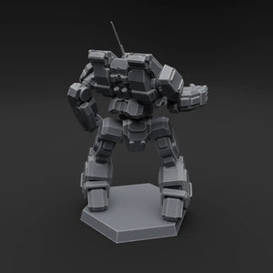 Dire Wolf (Daishi) DWF-Prime 4 Mech - Miniaturas Laserforge