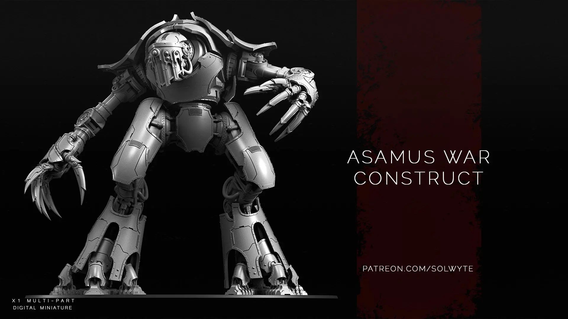 Solwyte - secutor Constructs Get it now - Laserforge Miniatures