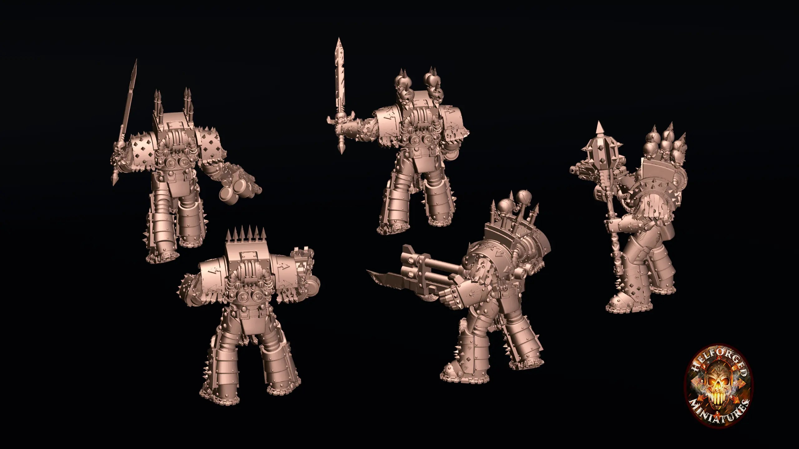 Helforged Miniatures Get it now - Laserforge Miniatures