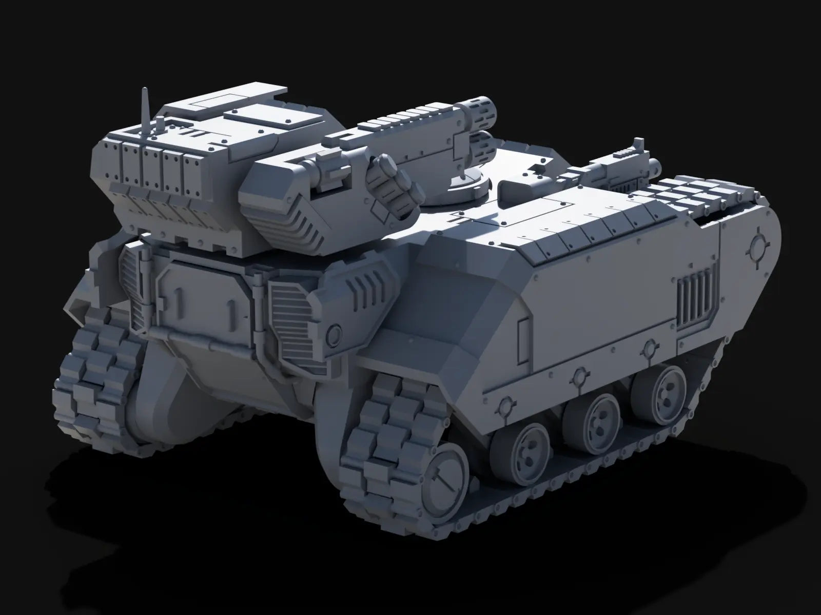 Forgeborn Jaeger AFV - Laserforge Miniatures