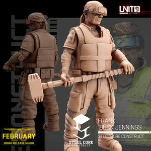 Frank "Buck" Jennings v1 - Steel Core Construct [FEB25] - Available