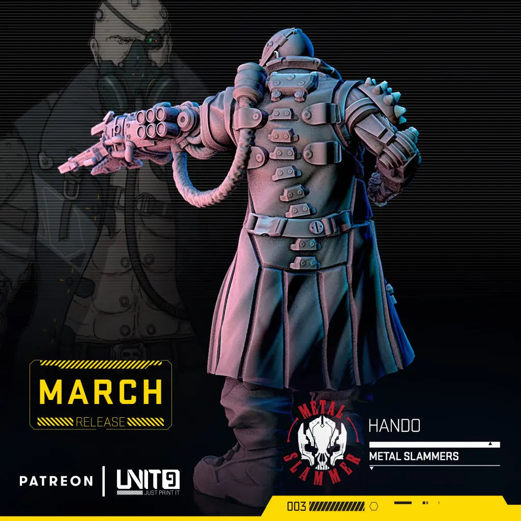 Hando - Metal Slammer Gang - Laserforge Miniatures