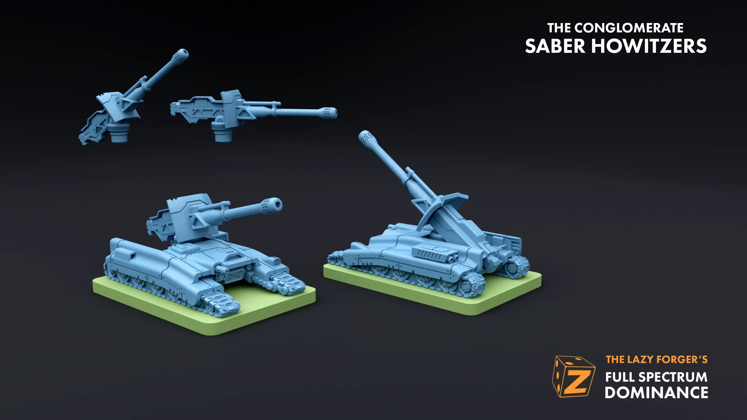 Full Spectrum Dominance Get it now - Laserforge Miniatures