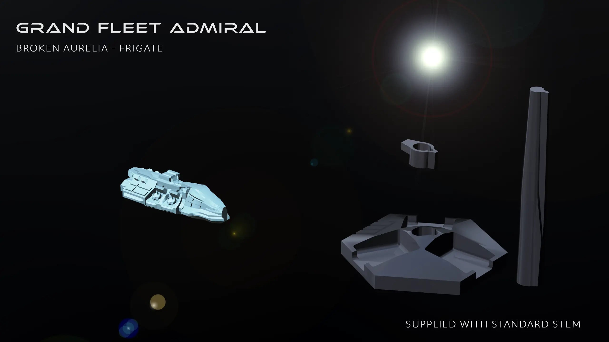 Grand Fleet Admiral Get it now - Laserforge Miniatures