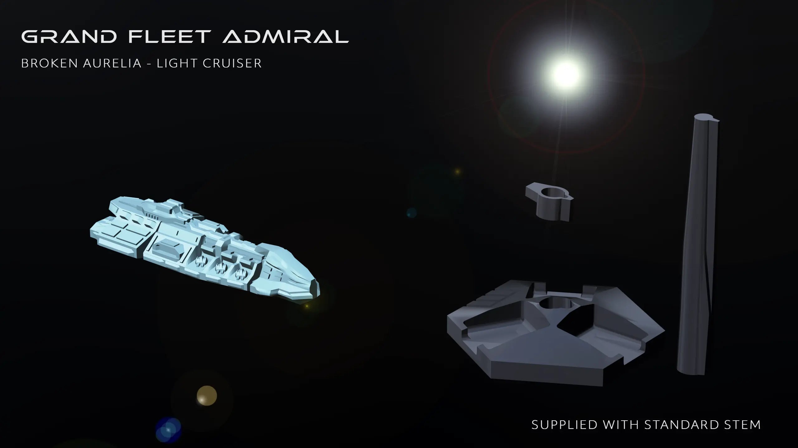 Grand Fleet Admiral Get it now - Laserforge Miniatures