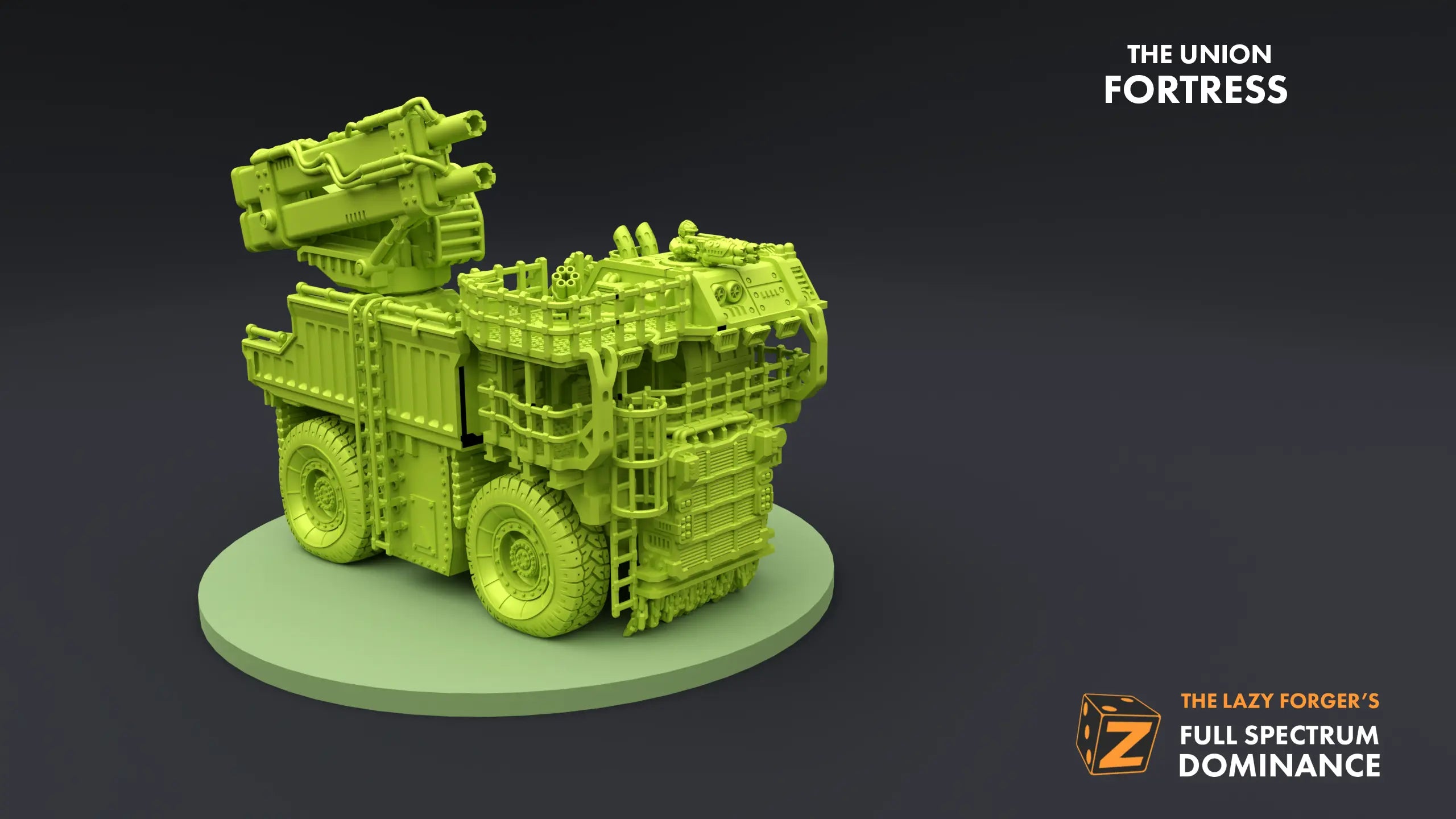 Full Spectrum Dominance - The union Get it now - Laserforge Miniatures