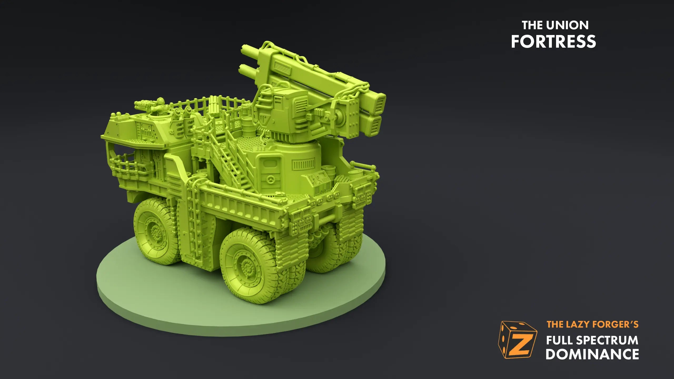 Full Spectrum Dominance - The union Get it now - Laserforge Miniatures