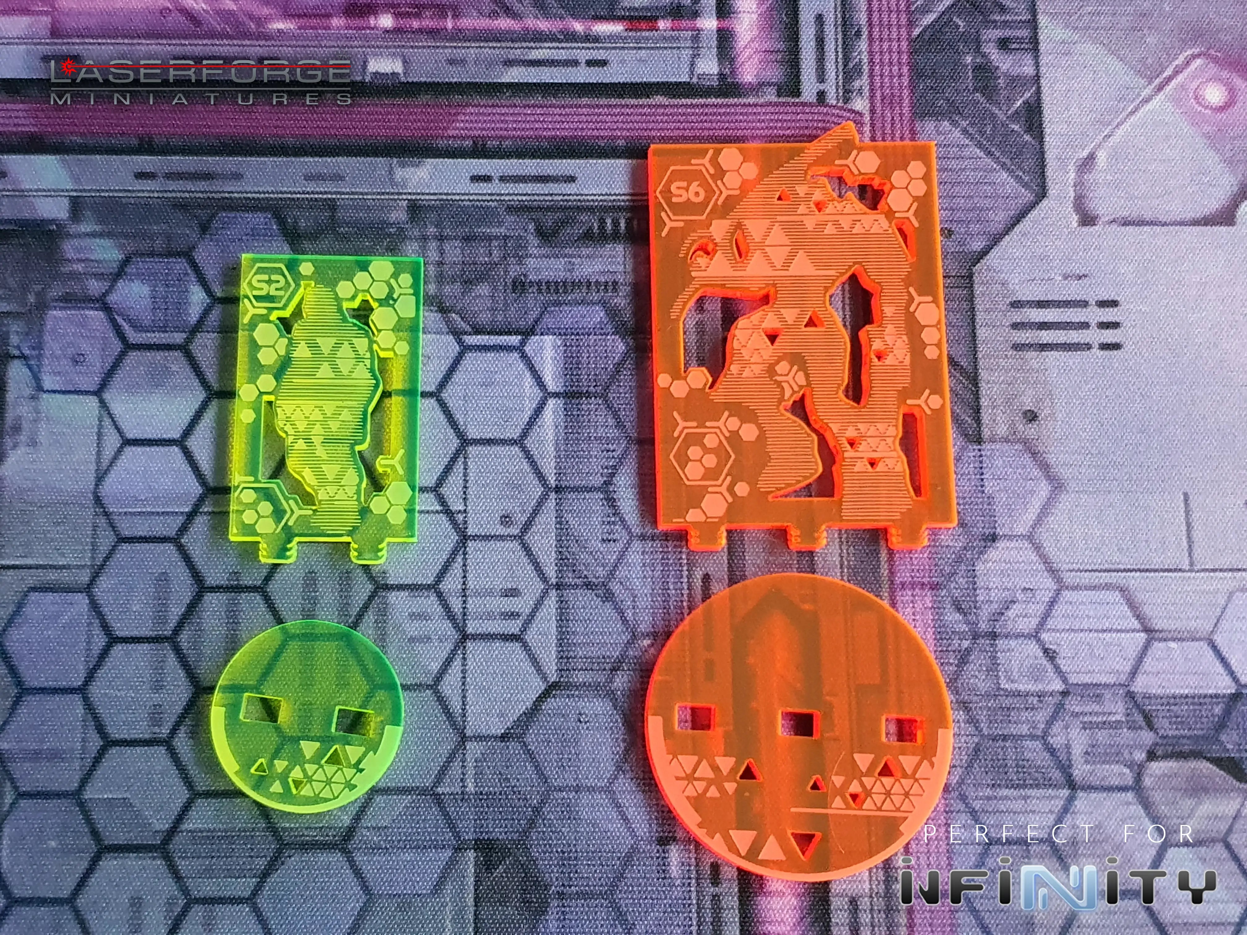 Silhouette/Motorcycle Marker Set (S4) - Designed for Infinity N4