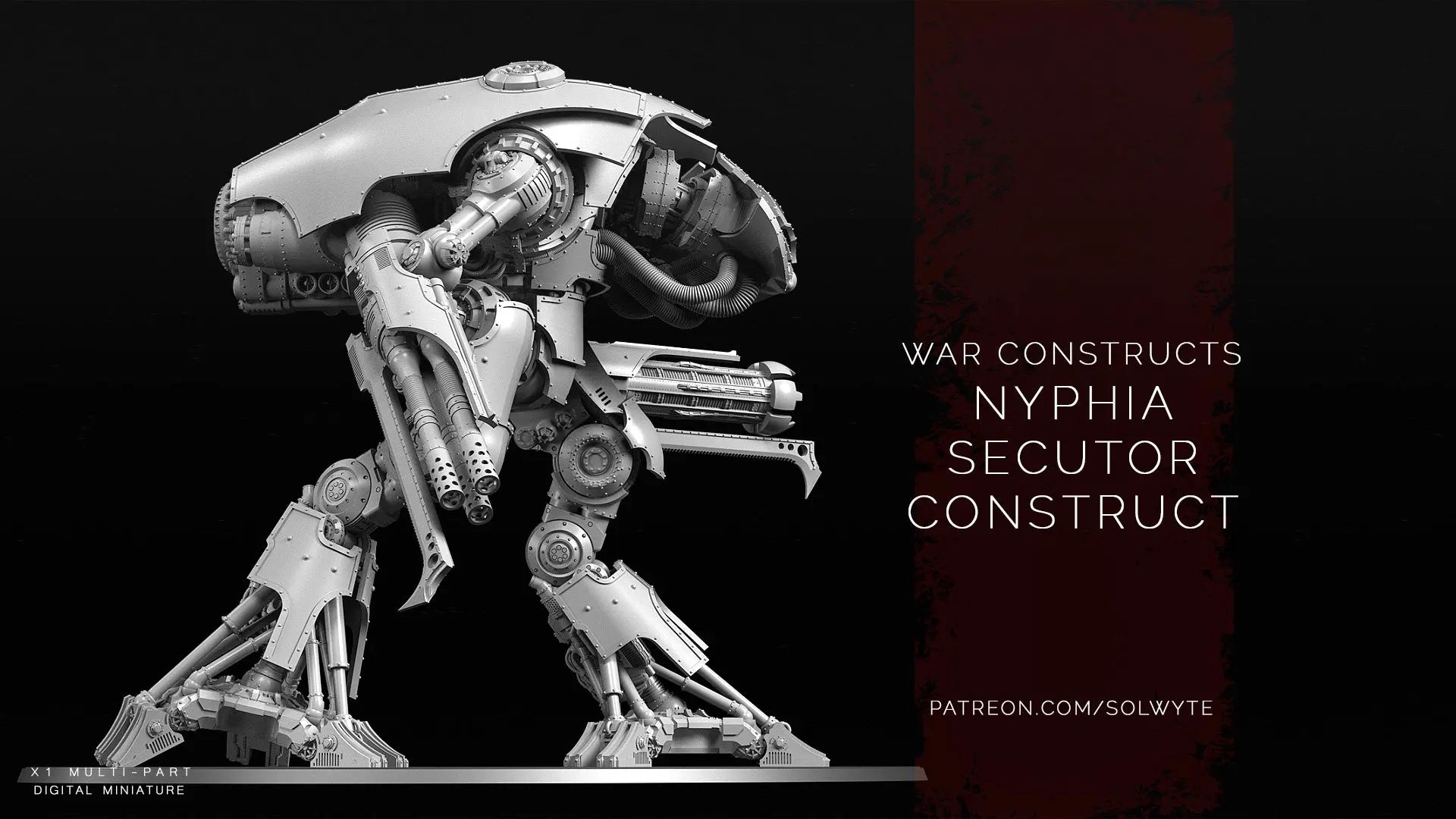 Solwyte - secutor Constructs Get it now - Laserforge Miniatures