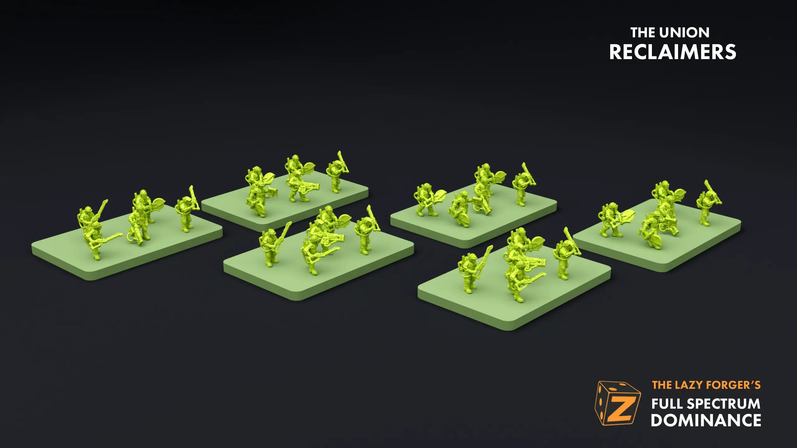 Reclaimers Infantry (6 Bases) - The Union