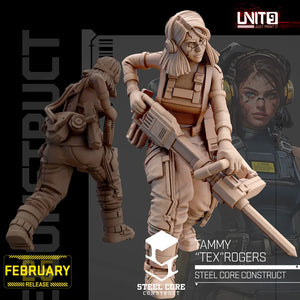 Tammy "Tex" Rogers v1 - Steel Core Construct [FEB25] - Available