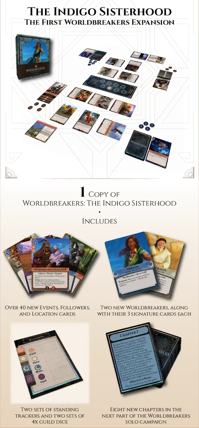 Worldbreakers: The Indigo Sisterhood [EXPANSION] - Laserforge
