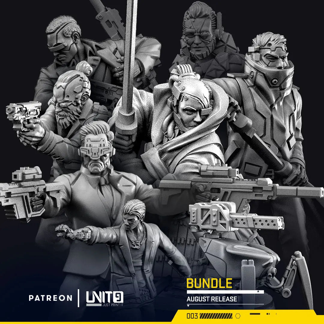 Yakuza Gang Bundle - Laserforge Miniatures